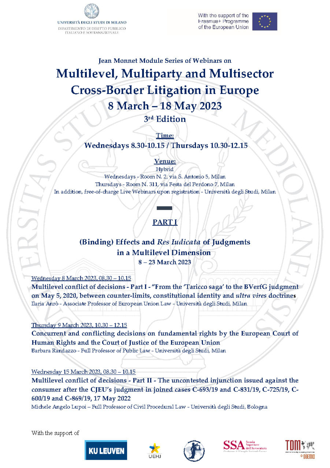 Jean Monnet Course 2023 – Multilevel-Multiparty-Multisector Cross ...